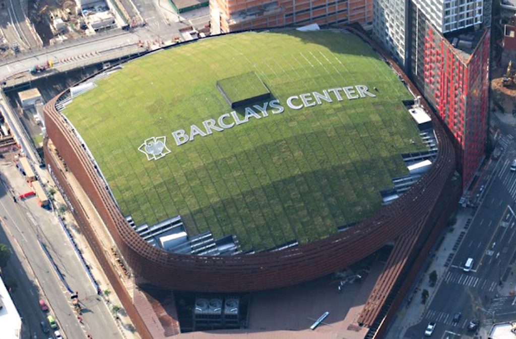GreenGrid® Green Roof System On Iconic Sports Arena, NY – Weston Solutions