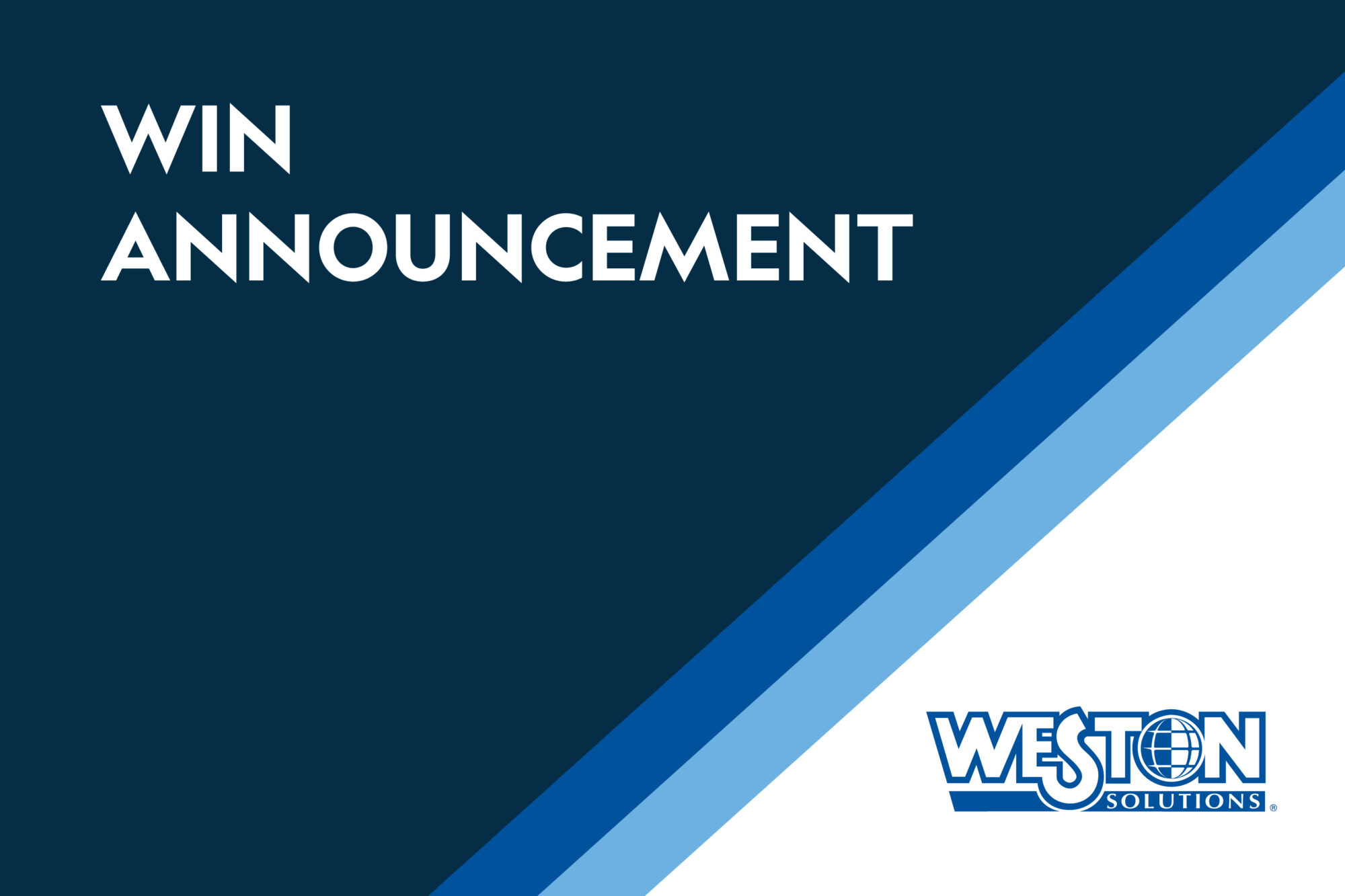 Infrastructure Engineering and Planning - Weston Solutions
